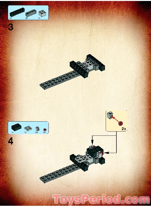 LEGO 7682 Shanghai Chase Instructions and Parts List