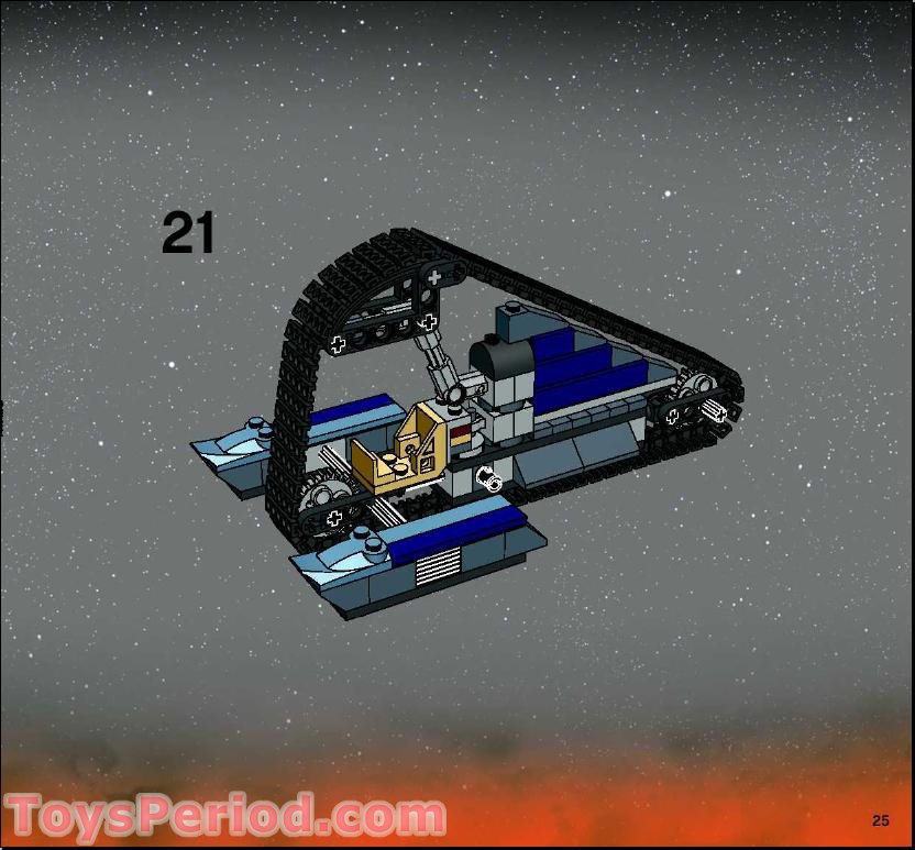 LEGO 7258 Wookiee Attack Instructions and Parts List