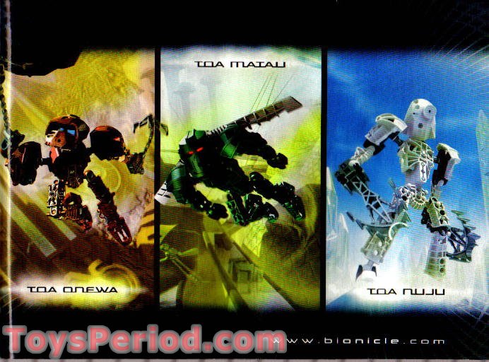 LEGO 8618-1 Vahki Rorzakh Instructions and Parts List