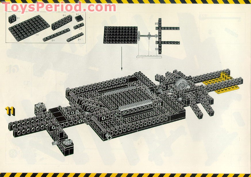 LEGO 8860 Auto Chassis Instructions and Parts List