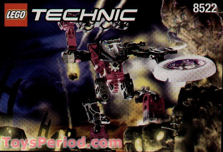 LEGO 8522 Spark Slizer Instructions and Parts List