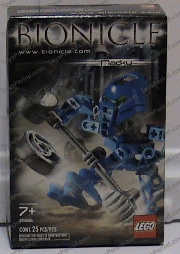 LEGO 8586-1 Macku Instructions and Parts List