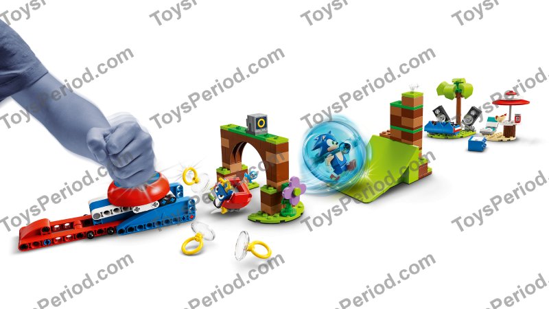 LEGO 76990 Sonic's Speed Sphere Challenge Set Parts List