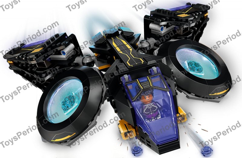 LEGO 76211 Shuri's Sunbird Set Parts List