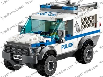 LEGO 60048 Police Dog Unit Set Parts List