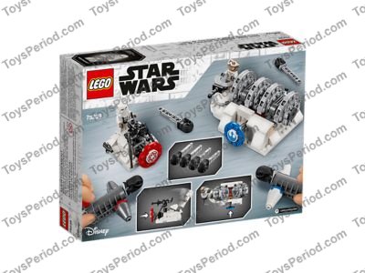 LEGO 75239 Action Battle Hoth Generator Attack Set Parts List