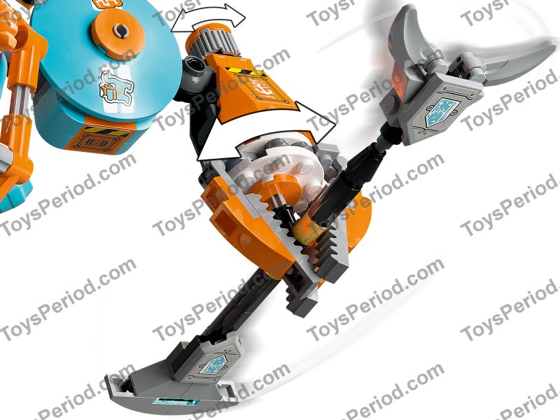 LEGO 80025 Sandy's Power Loader Mech Set Parts List