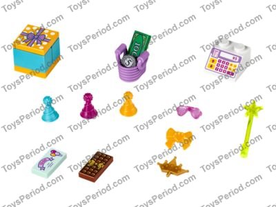 LEGO 41132 Heartlake Party Shop Set Parts List