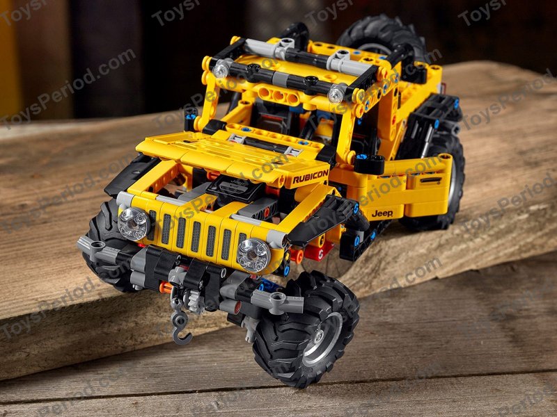 LEGO 42122 Jeep Wrangler Set Parts List