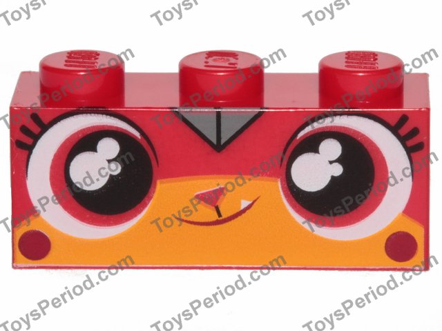 LEGO Sets with Part 3622pb110 Brick 1 x 3 with Cat Face Wide Eyes and ...