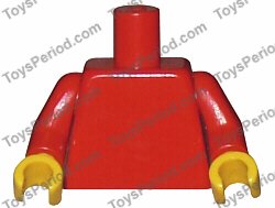 LEGO Sets with Part 973c02 Minifig Torso Plain / Red Arms / Yellow Hands