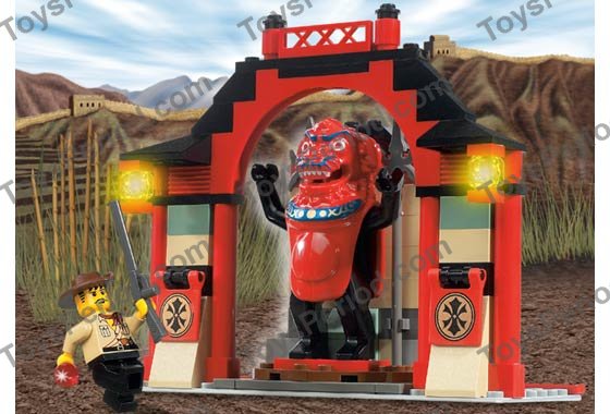 LEGO 7413 Passage of Jun-Chi Instructions and Parts List