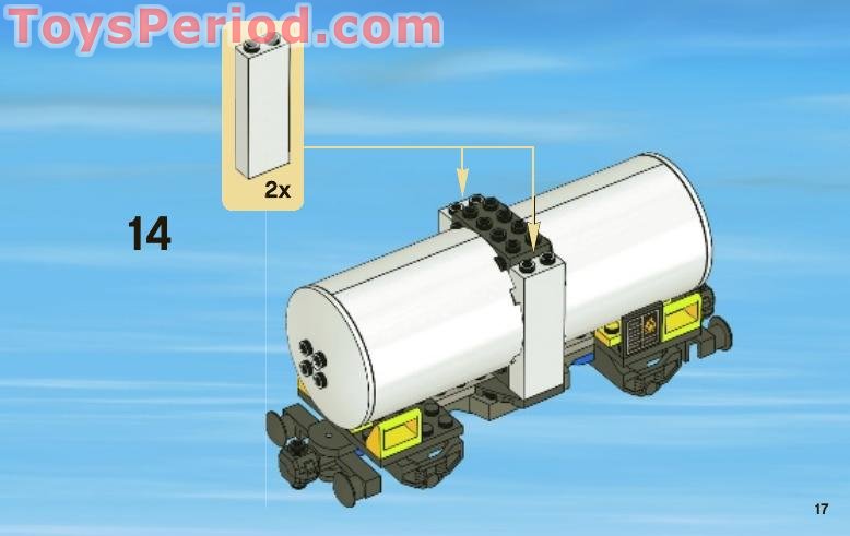 LEGO 7939 Cargo Train Set Parts Inventory and Instructions - LEGO ...