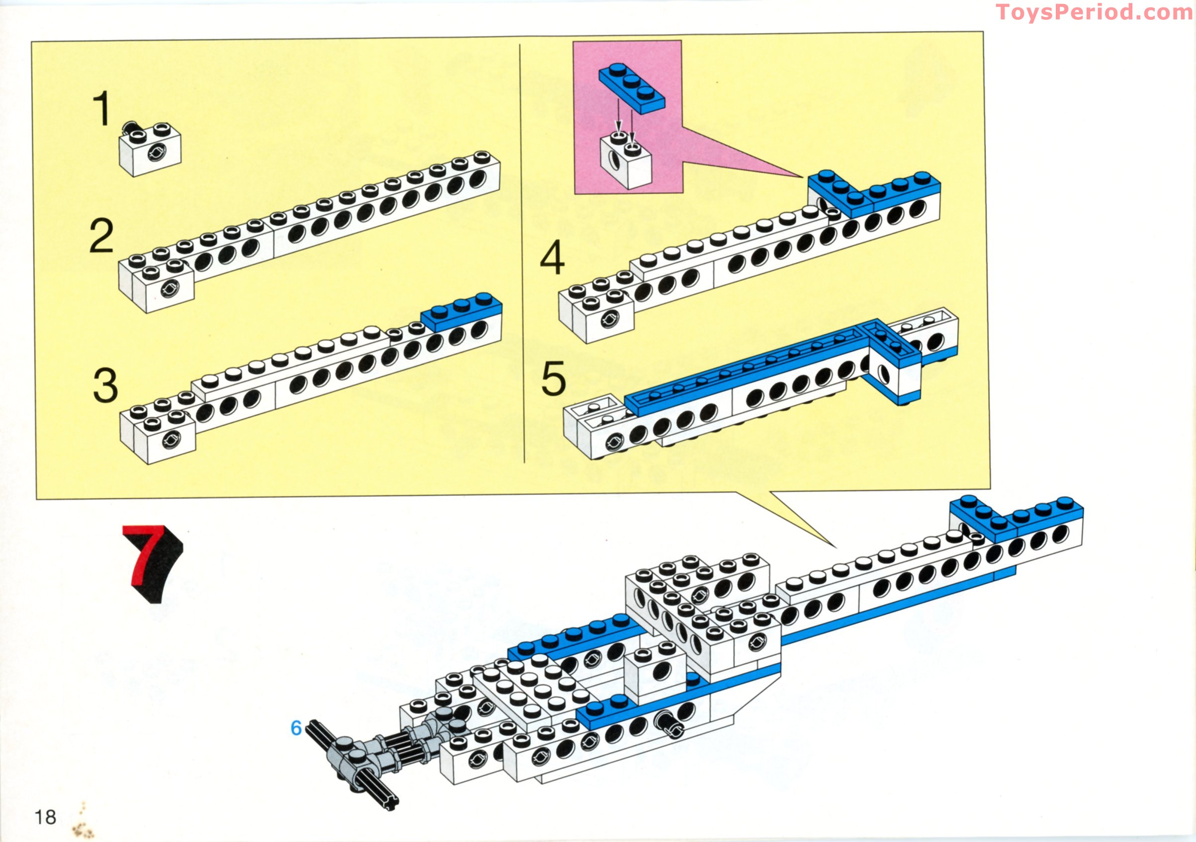 LEGO 8824 Hovercraft Instructions and Parts List