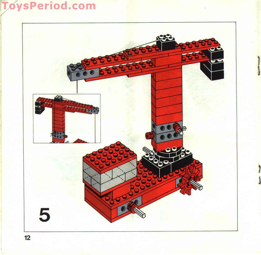 LEGO 810-3 Gear Truck Set Instructions and Parts List