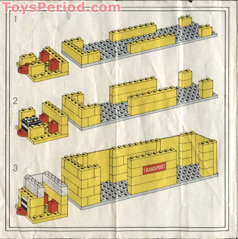 LEGO 335-2 Transport Truck Instructions and Parts List