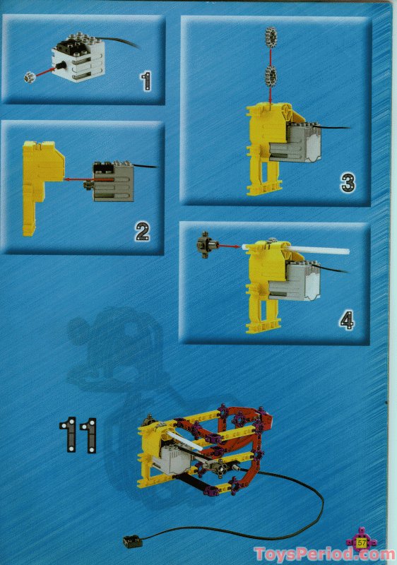 LEGO 3582 Ant Instructions and Parts List