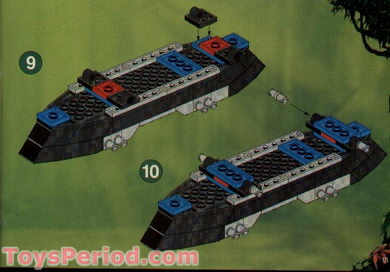 LEGO 5956 Adventurers Expedition Air Balloon Instructions and Parts List