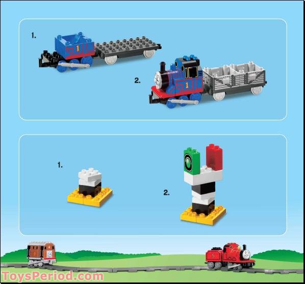 LEGO 5554 Thomas Load and Carry Train Set Instructions and Parts List