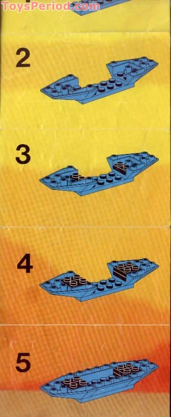LEGO 6017 King's Oarsmen Instructions and Parts List
