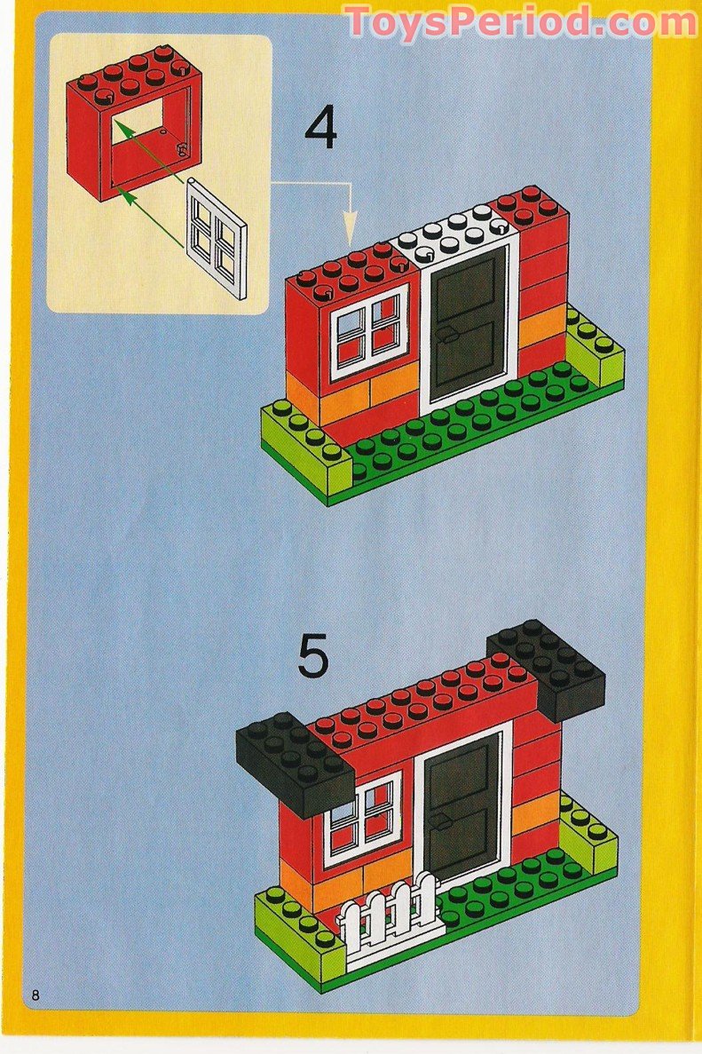 LEGO 6161 LEGO Brick Box Instructions and Parts List