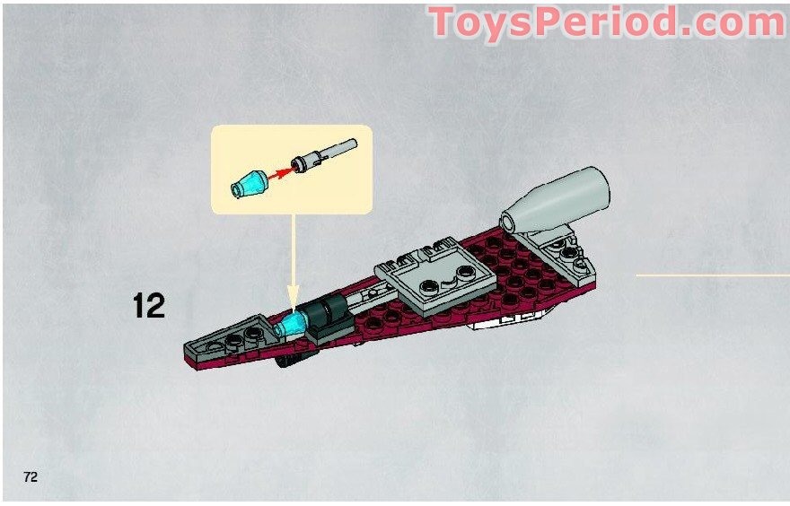 LEGO 7751 Ahsoka's Starfighter and Vulture Droid Instructions and Parts ...