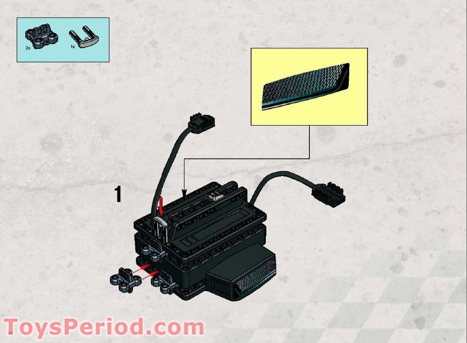 LEGO 8675 Outdoor Challenger Instructions and Parts List