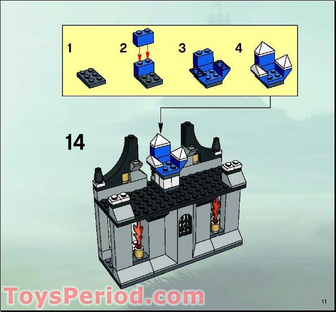 LEGO 8779 The Grand Tournament Instructions and Parts List