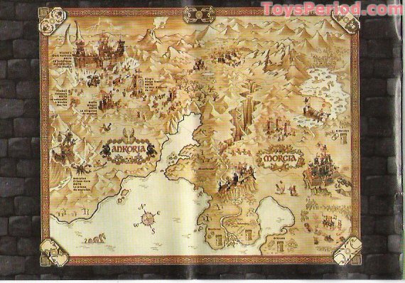 LEGO 8873 Fireball Catapult Instructions and Parts List