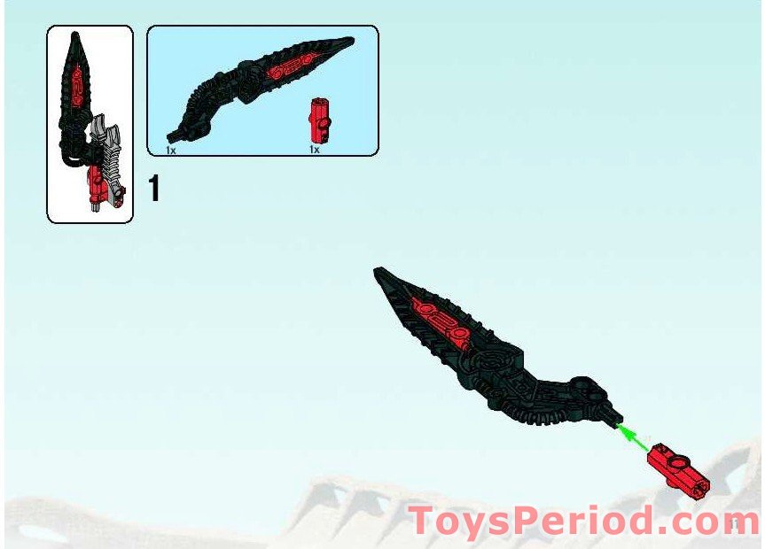 LEGO 8978 Skrall Instructions and Parts List