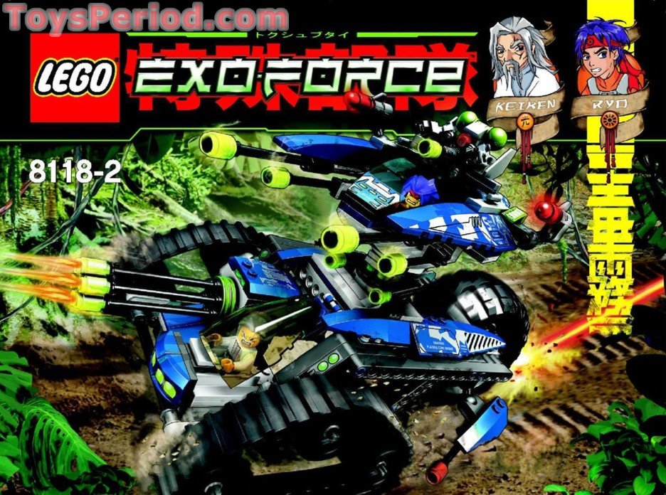 LEGO 8118 Hybrid Rescue Tank Instructions and Parts List