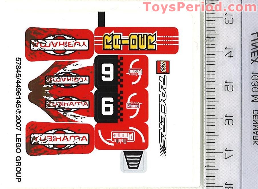 LEGO 8130 Terrain Crusher Instructions and Parts List