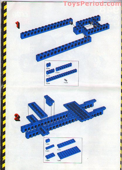 LEGO 948 Go-Kart Instructions and Parts List