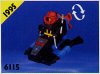 LEGO 6115 Shark Scout - Aquashark Dart Instructions and Parts List