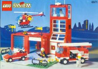 LEGO 6571 Flame Fighters Instructions and Parts List