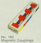 LEGO 160 Magnetic Couplings Set Parts List