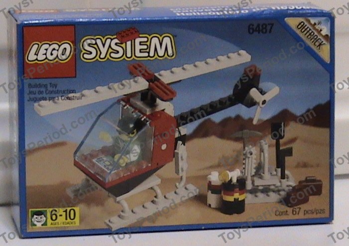 LEGO 6487 Mountain Rescue Instructions and Parts List
