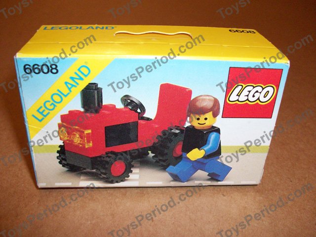 LEGO 6608 Tractor Instructions and Parts List