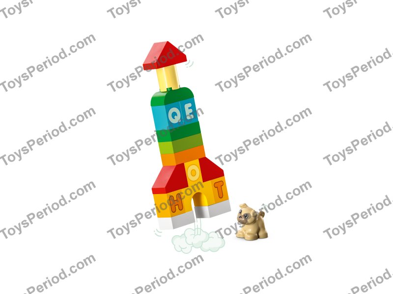 LEGO 10935 Alphabet Town Set Parts List