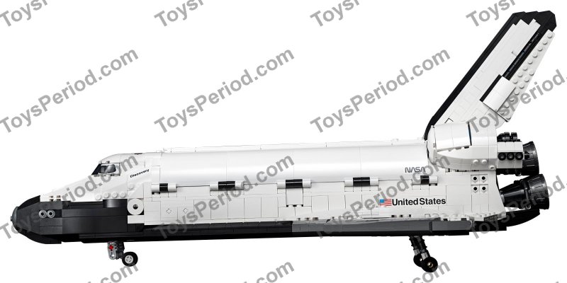 LEGO 10283 NASA Space Shuttle Discovery Set Parts List