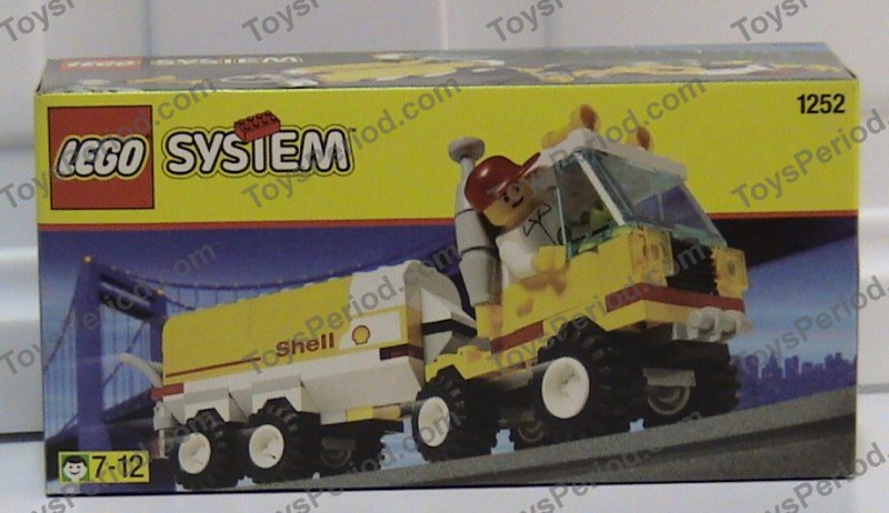 LEGO 1252-1 Shell Promotional Set, Service Station Series - Tanker ...