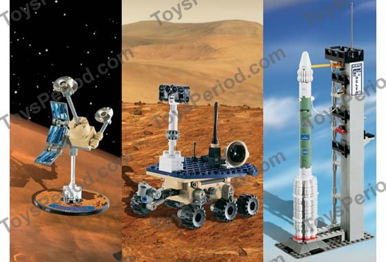 LEGO 7469 Mission to Mars Instructions and Parts List