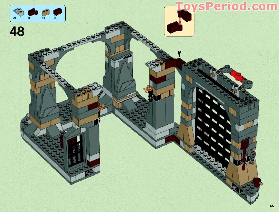 LEGO 75005 Rancor Pit Instructions and Parts List