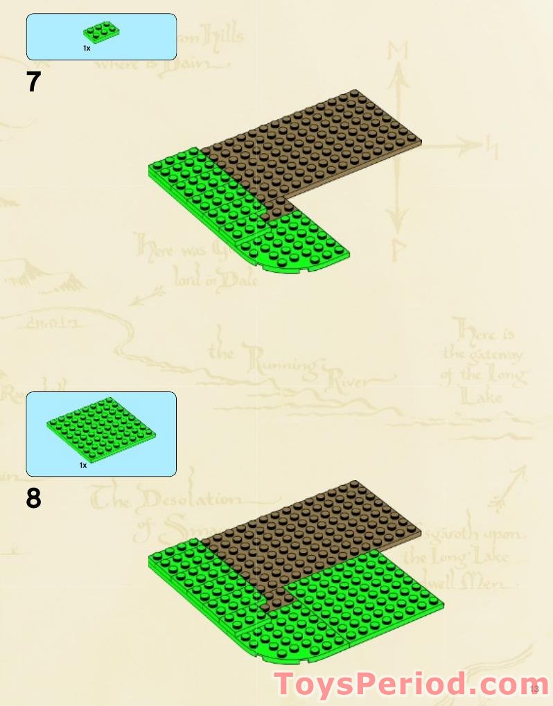 LEGO 79003 An Unexpected Gathering Instructions and Parts List