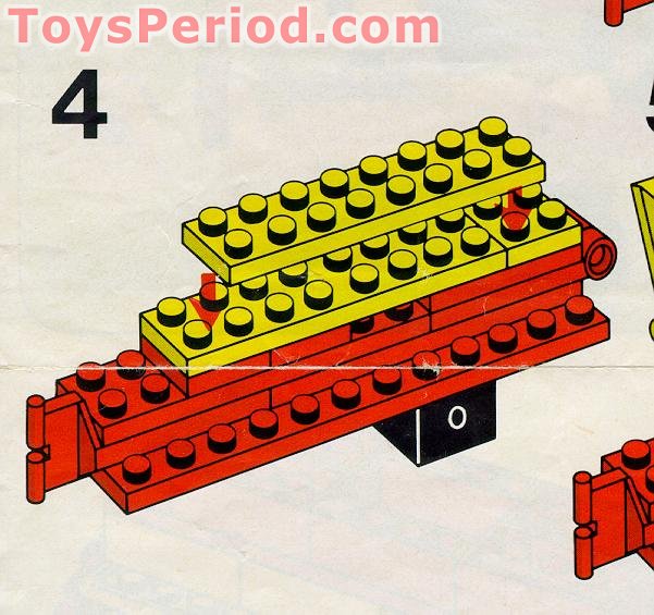 LEGO 387 Excavator and Dumper Instructions and Parts List