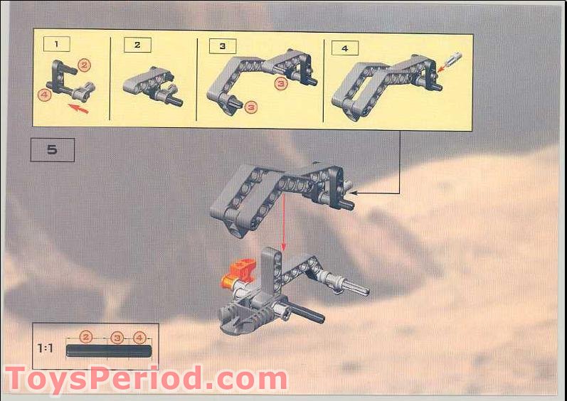 LEGO 10023 Bionicle Master Builder Set Instructions and Parts List