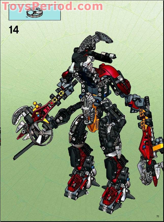 LEGO 10203 Voporak Instructions and Parts List
