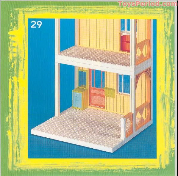 LEGO 3119 Sunshine Home Instructions and Parts List