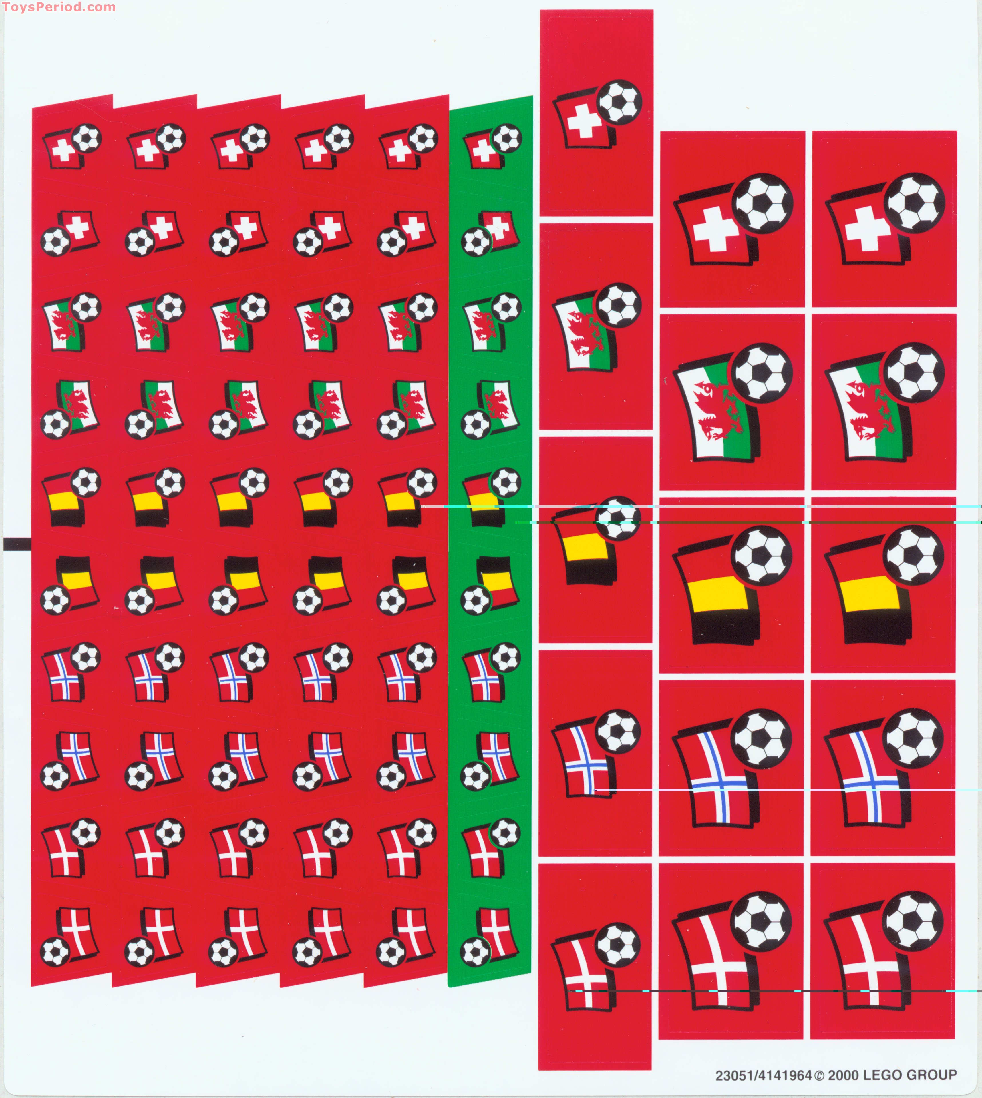 LEGO 3407 Red Bus Instructions and Parts List