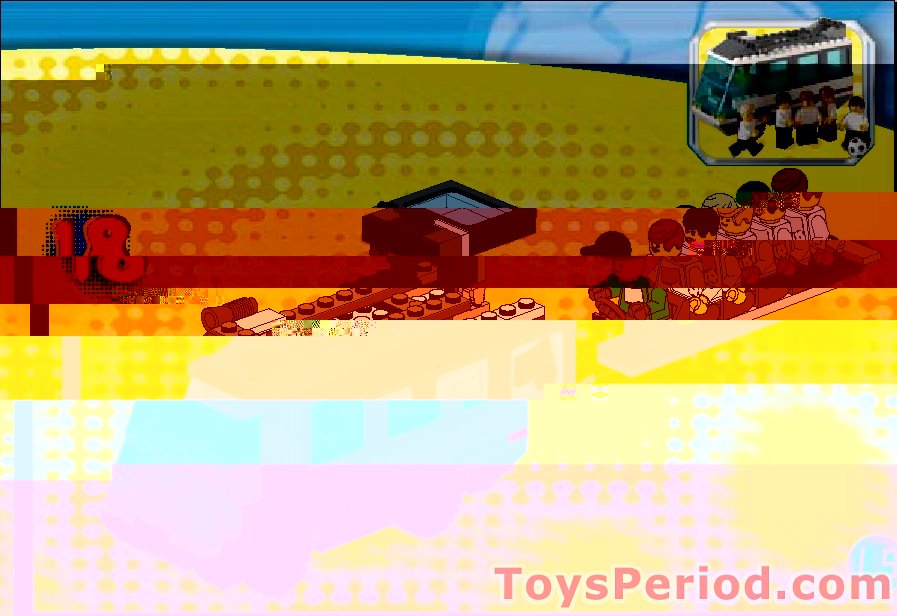 LEGO 3404 Black Bus Instructions and Parts List